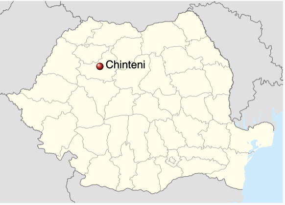 Harta Comunei Chinteni | Chinteni.com